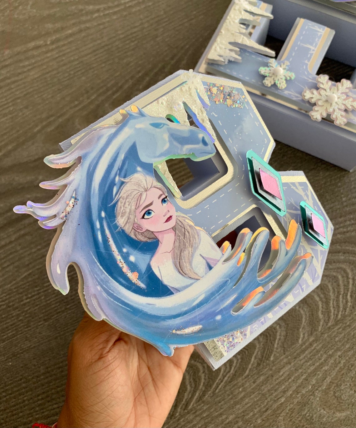 Frozen 3D Letters / Frozen Birthday Decorations / Elsa Birthday ...