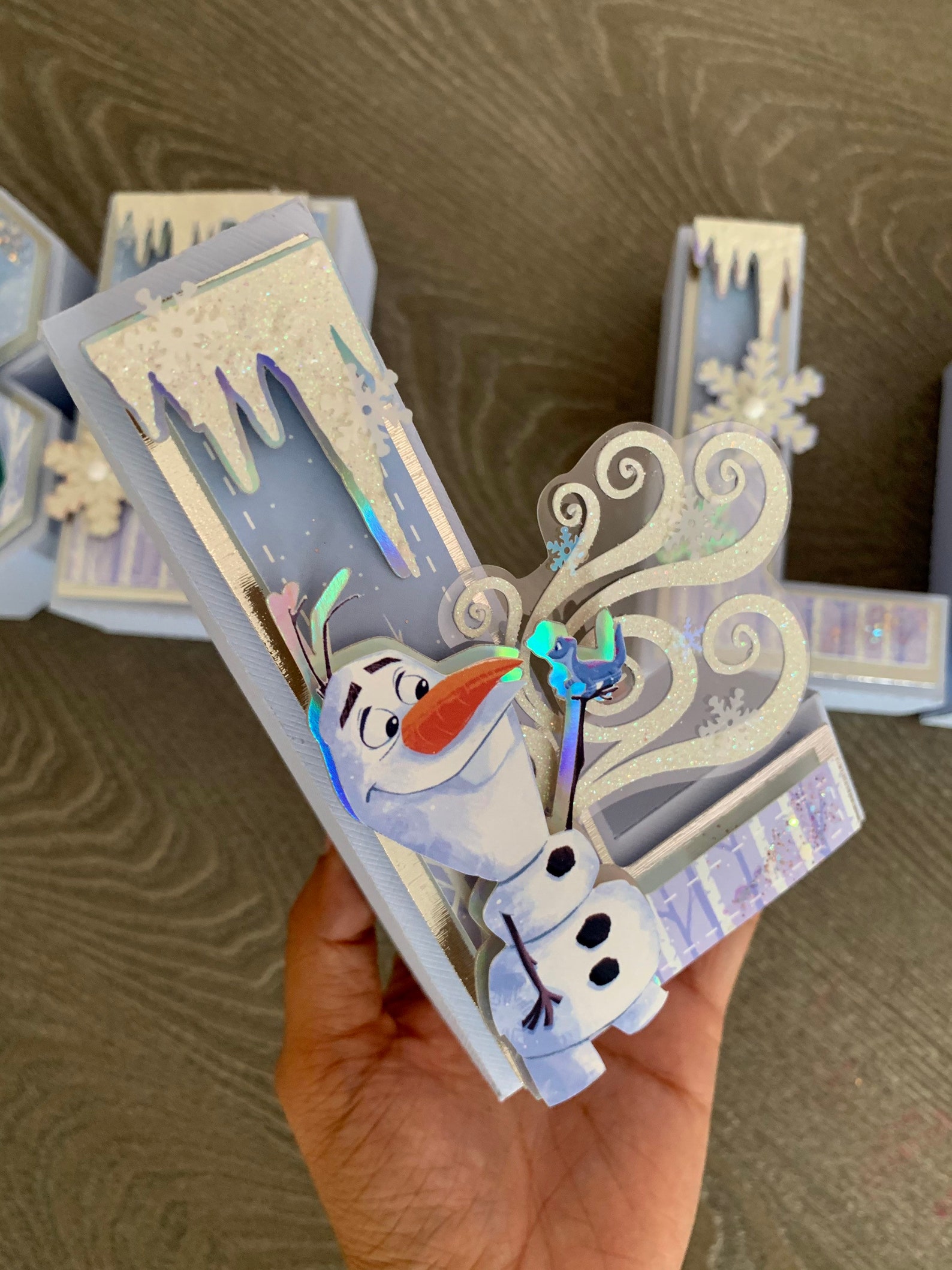 Frozen 3D Letters / Frozen Birthday Decorations / Elsa Birthday ...