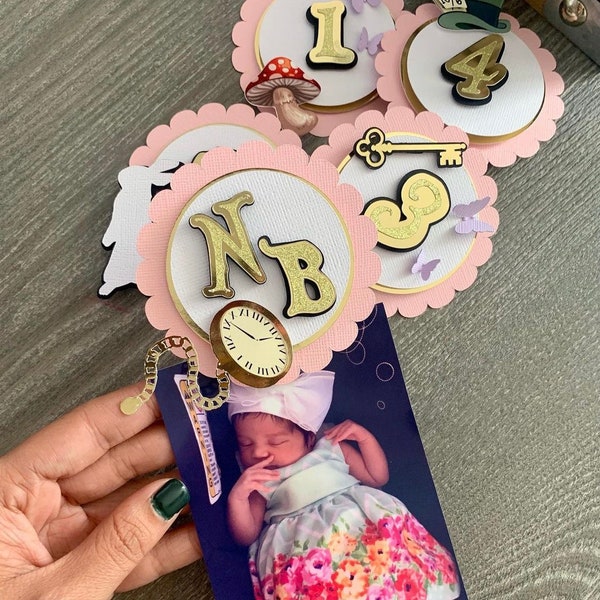 Alice in Wonderland Table Numbers - Etsy