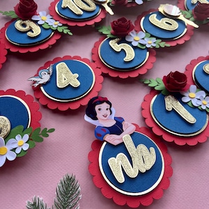 Snow White Milestone Banner / Snow White Banner / Snow White Party ...