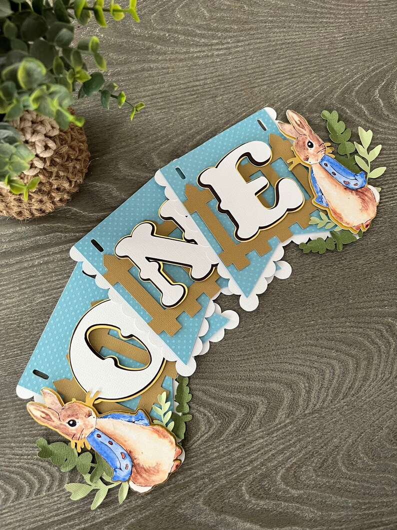 Peter Rabbit Birthday Banner / Peter Rabbit Birthday Theme / - Etsy