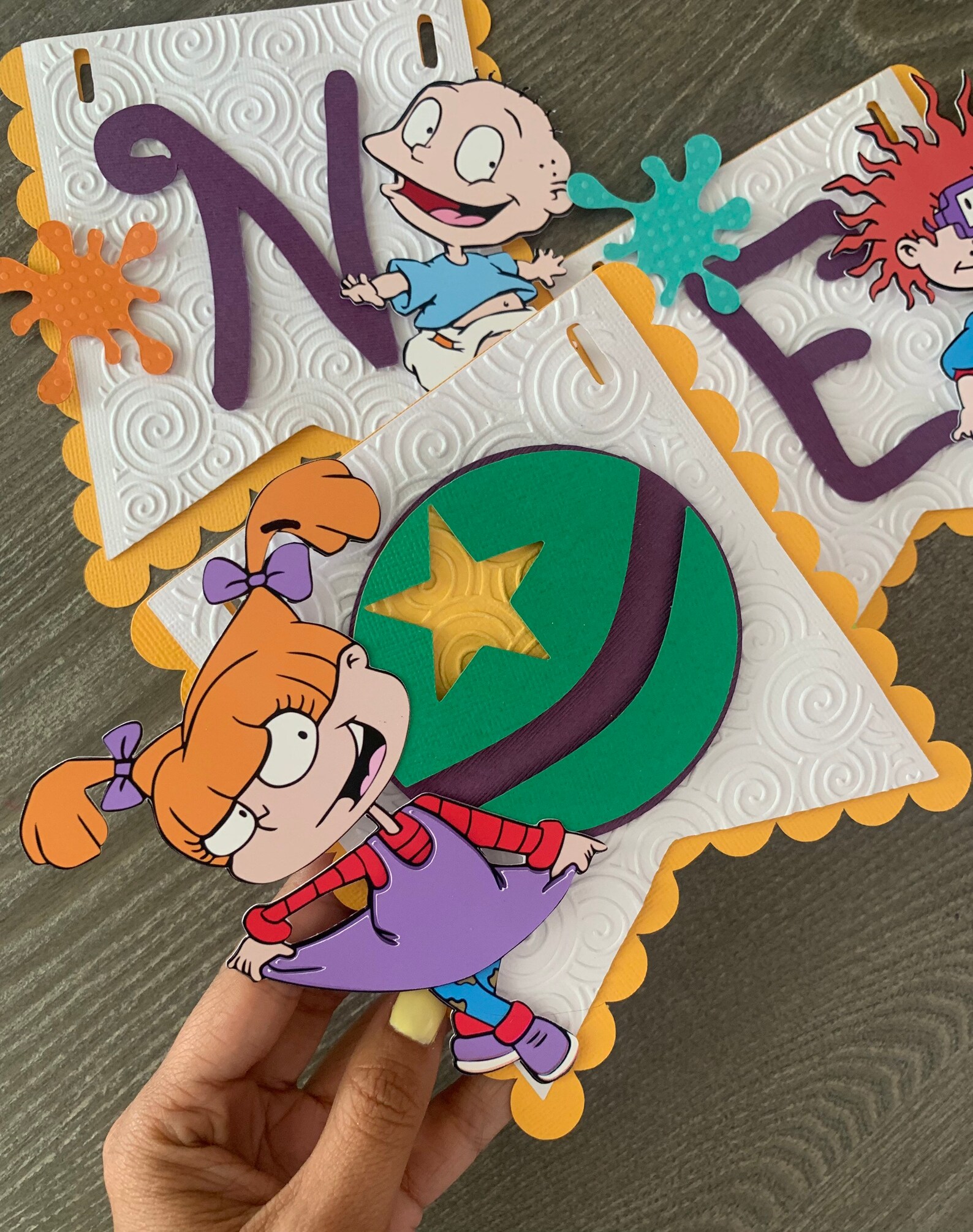 Rugrats High Chair Banner / Rugrats Birthday Banner / Rugrats | Etsy