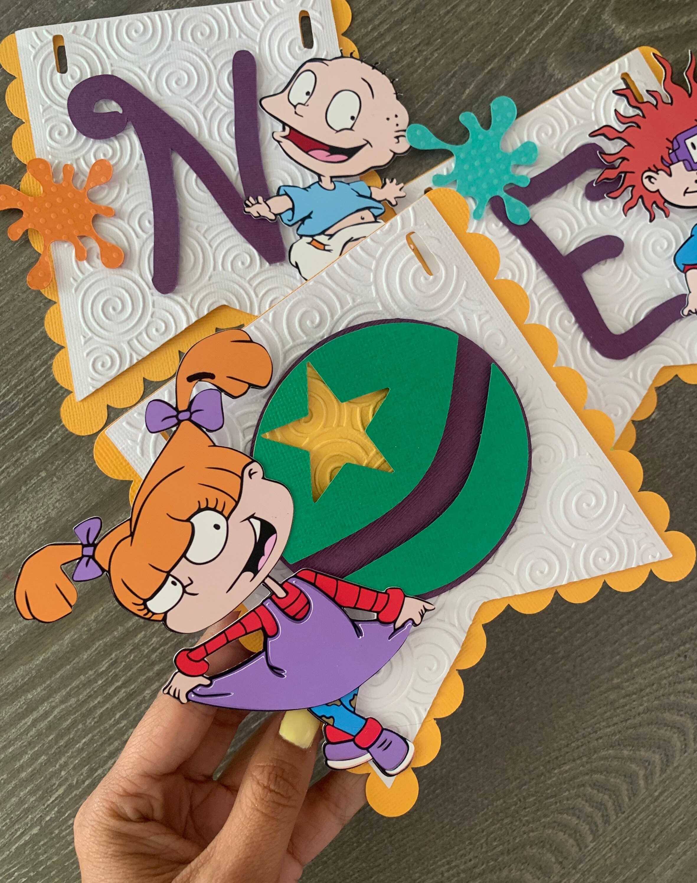 Rugrats High Chair Banner / Rugrats Birthday Banner / Rugrats | Etsy