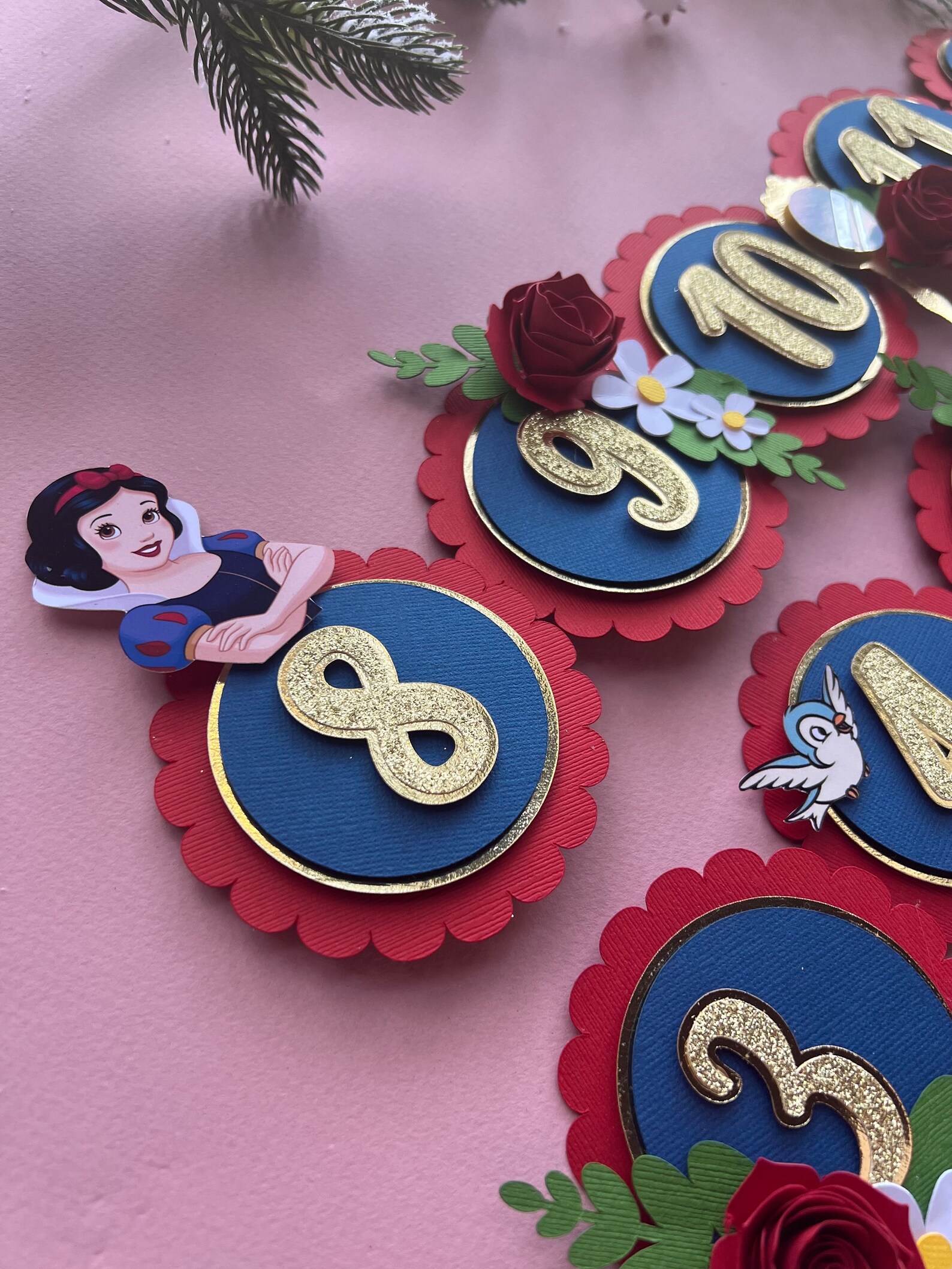 Snow White Milestone Banner / Snow White Banner / Snow White Party ...