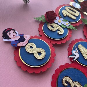 Snow White Milestone Banner / Snow White Banner / Snow White Party ...
