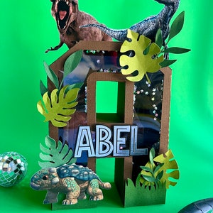 Jurassic World 3D Letters / Jurassic World Birthday Decorations ...
