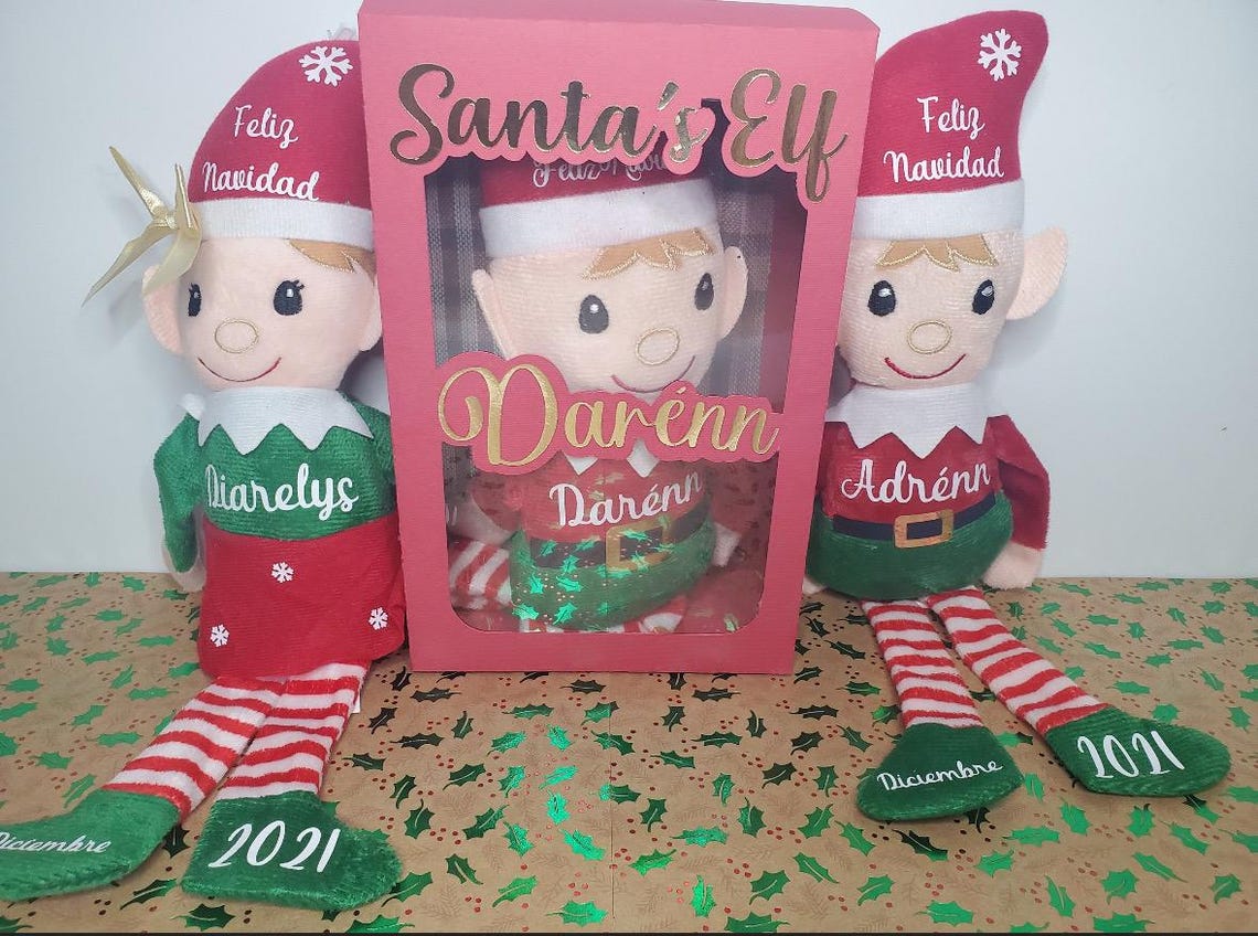 Elf Box SVG - Etsy