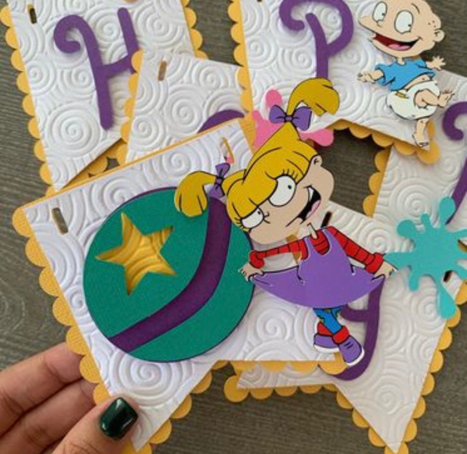 Rugrats High Chair Banner / Rugrats Birthday Banner / Rugrats | Etsy