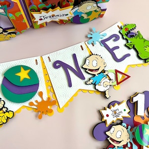 Rugrats High Chair Banner / Rugrats Birthday Banner / Rugrats Party ...
