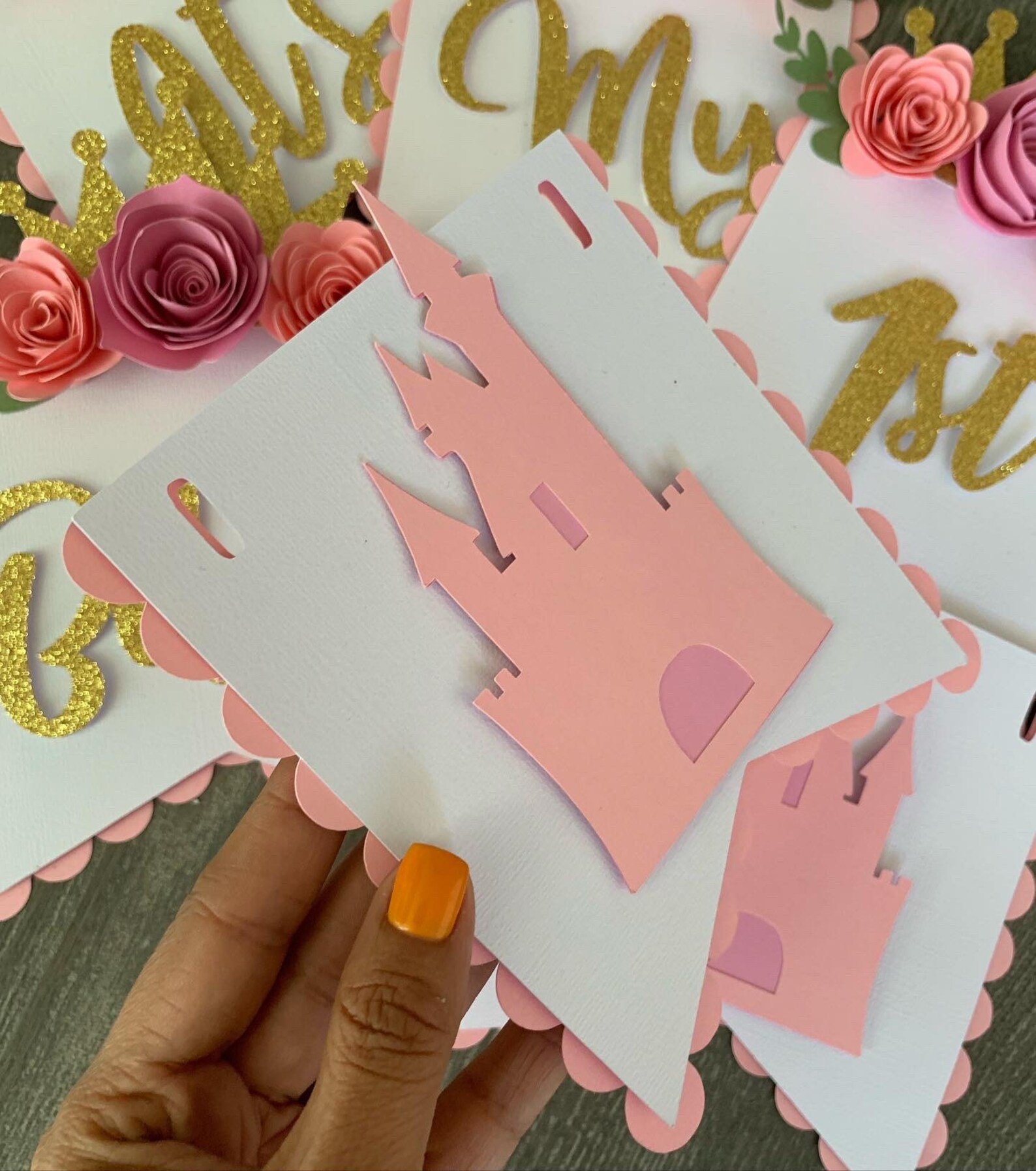 Floral Half Banner / Half Birthday Decorations / Floral 1st - Etsy