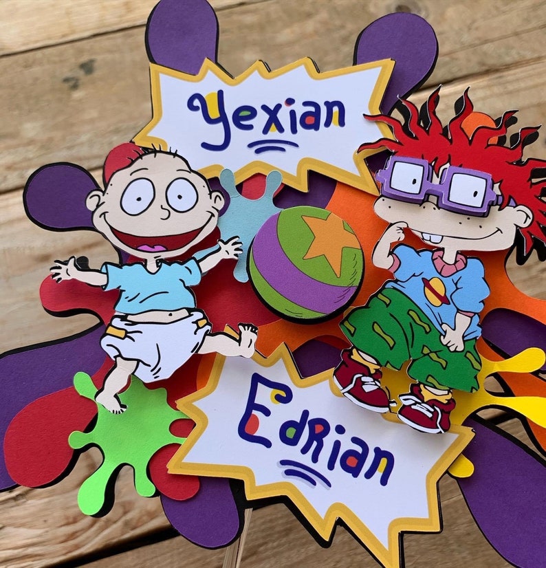 Rugrats Cake Topper / Rugrats Centerpiece | Etsy