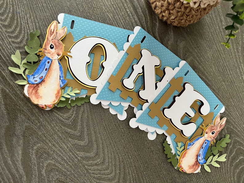 Peter Rabbit Birthday Banner / Peter Rabbit Birthday Theme / - Etsy