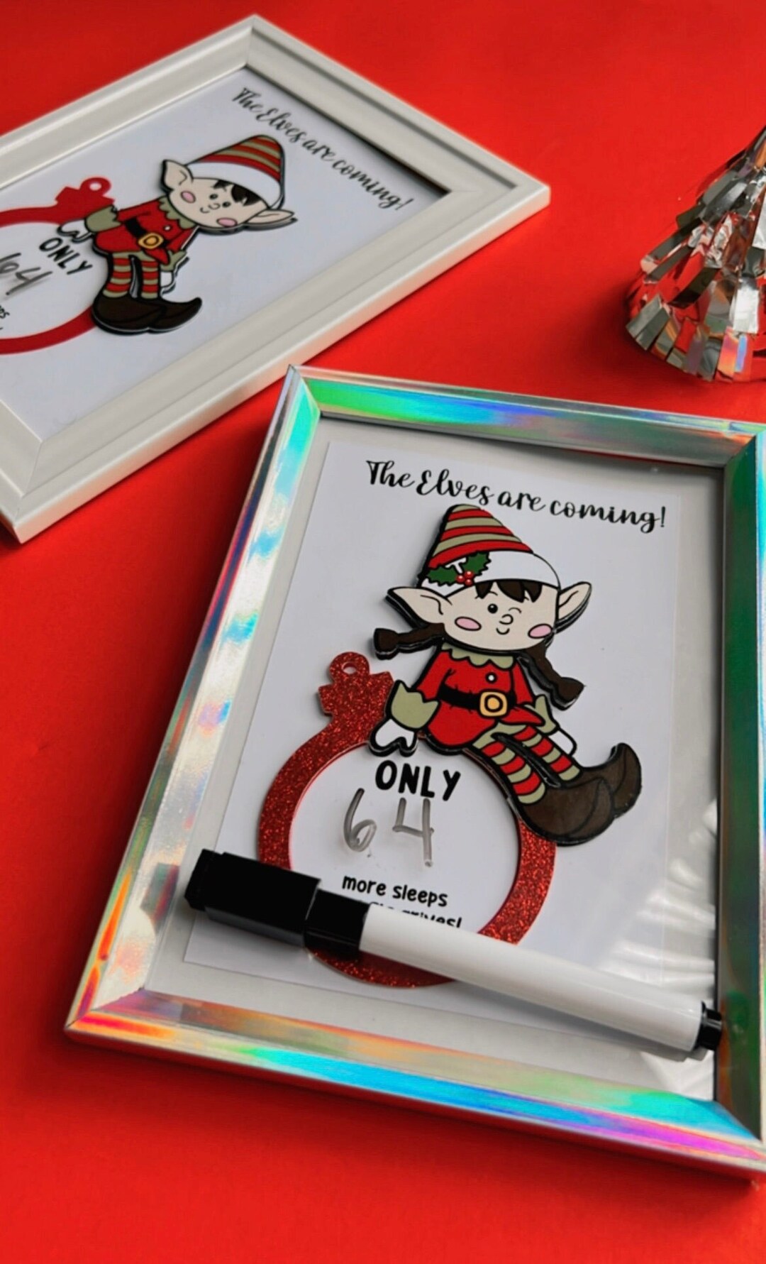 Elf Countdown Digital File - Etsy