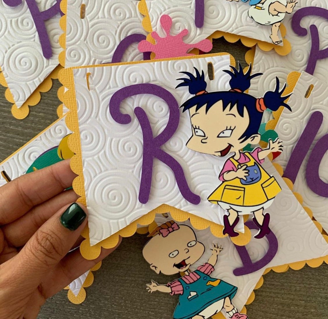 Rugrats High Chair Banner / Rugrats Birthday Banner / Rugrats | Etsy