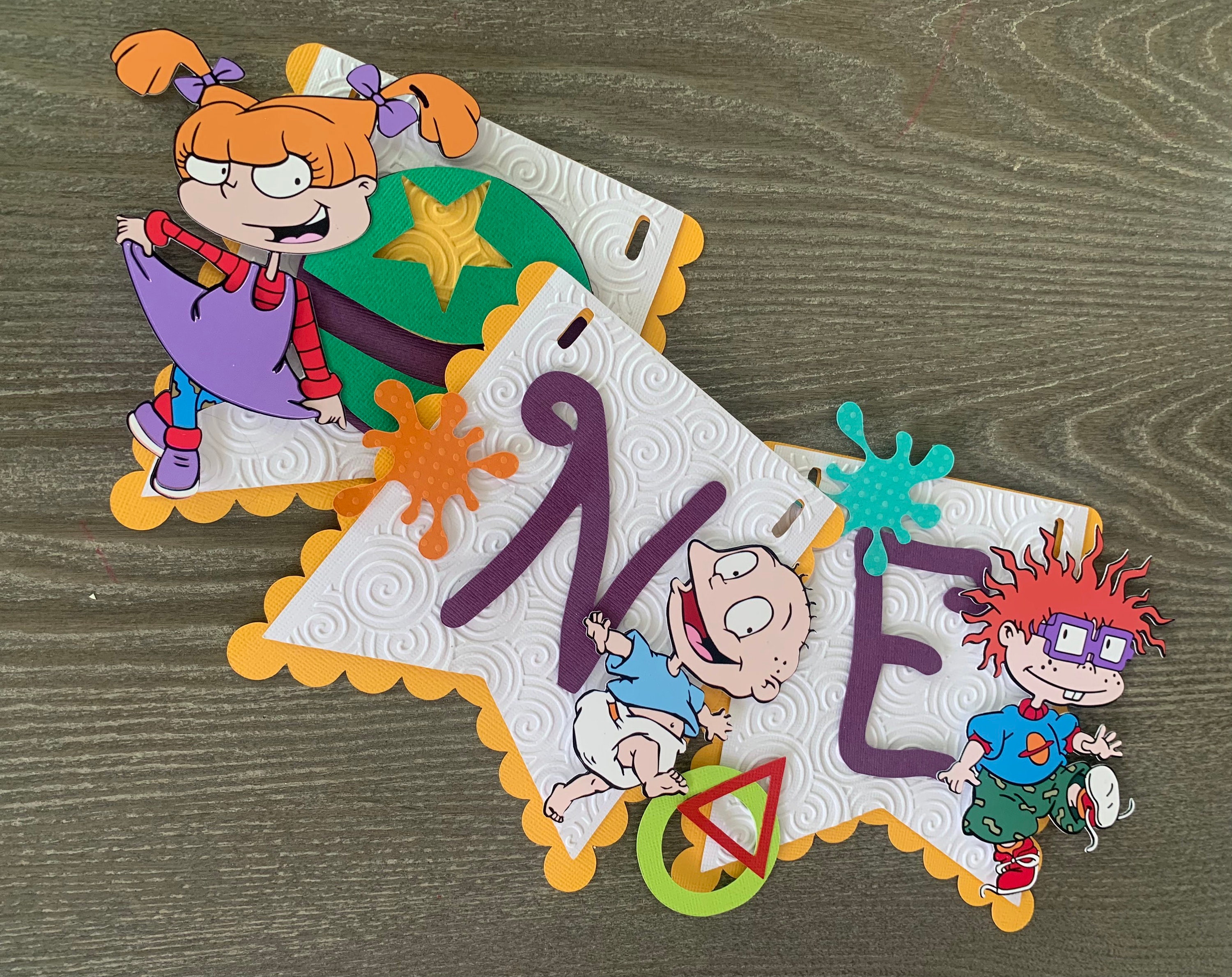 Rugrats High Chair Banner / Rugrats Birthday Banner / Rugrats | Etsy