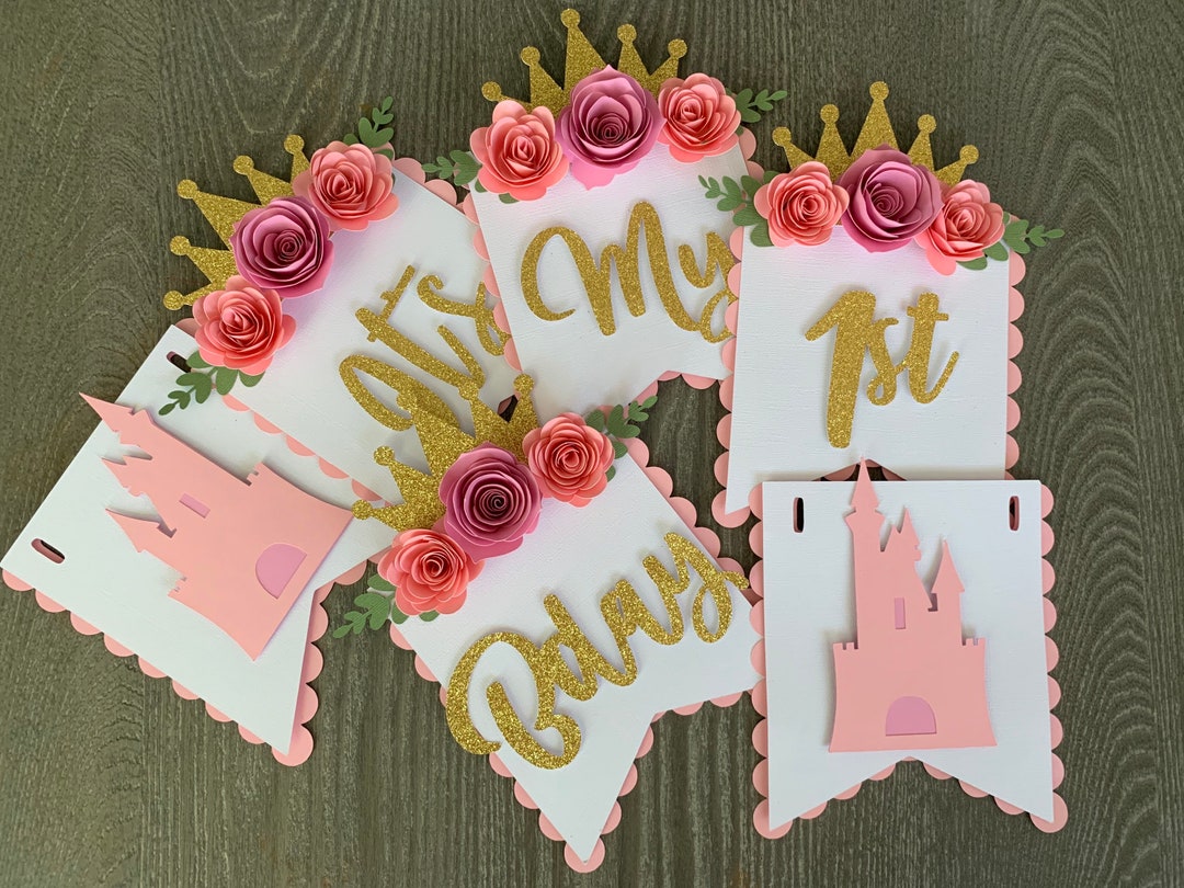 Floral Half Banner / Half Birthday Decorations / Floral 1st Birthday ...