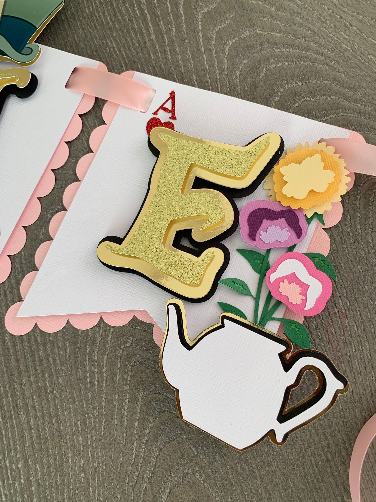 Alice in Wonderland HC Banner / Alice in Wonderland Banner / | Etsy