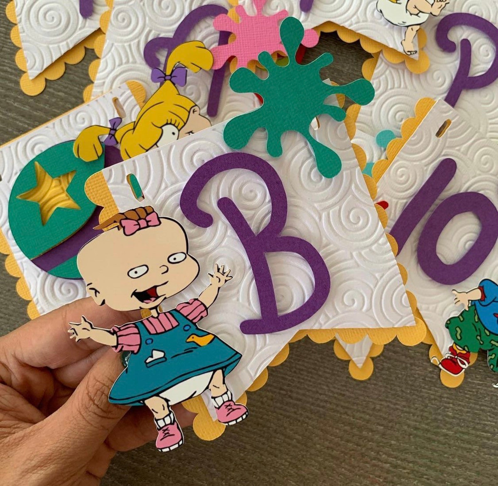 Rugrats High Chair Banner / Rugrats Birthday Banner / Rugrats | Etsy