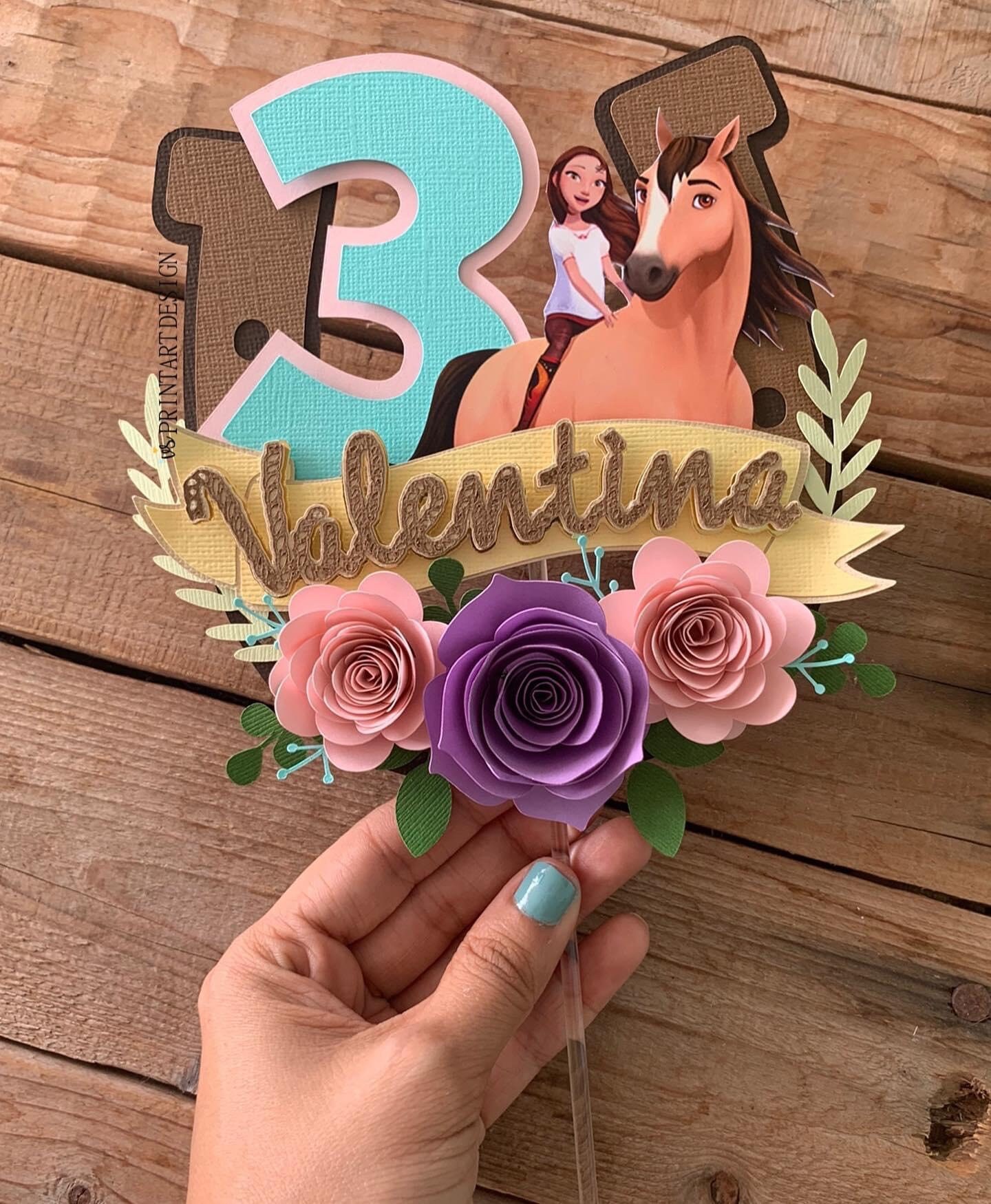 Spirit Riding Free Cake Topper / Spirit Riding Free | Etsy España