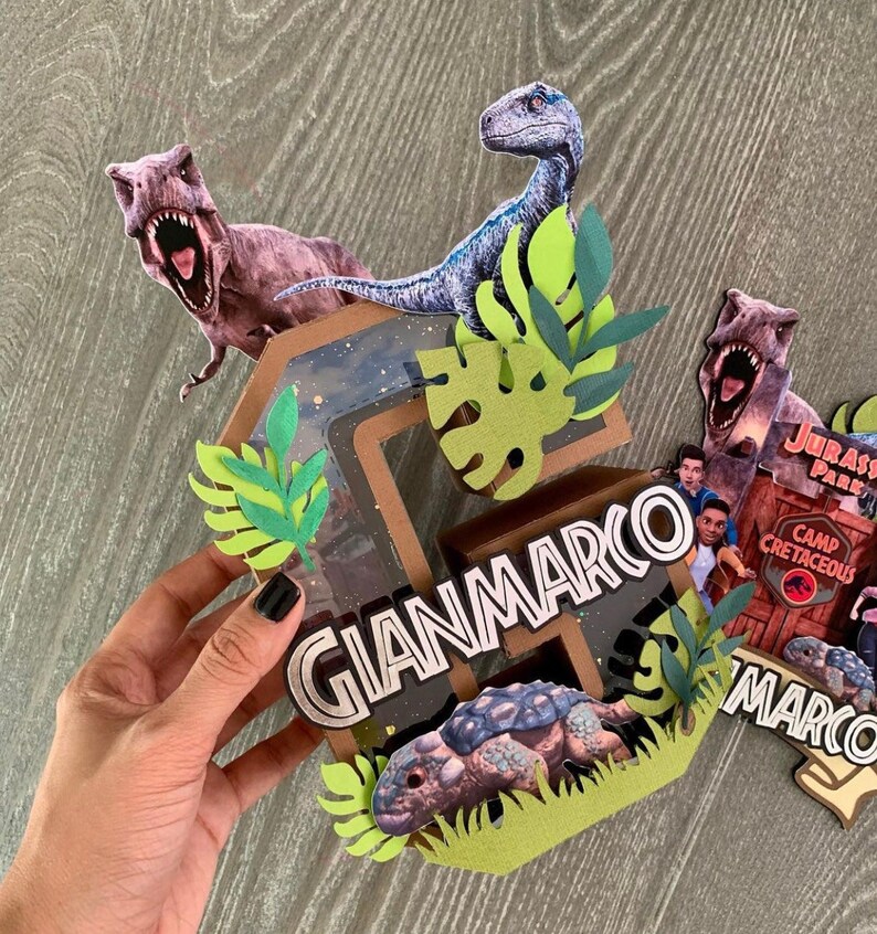 Jurassic World 3D Letters / Jurassic World Birthday - Etsy