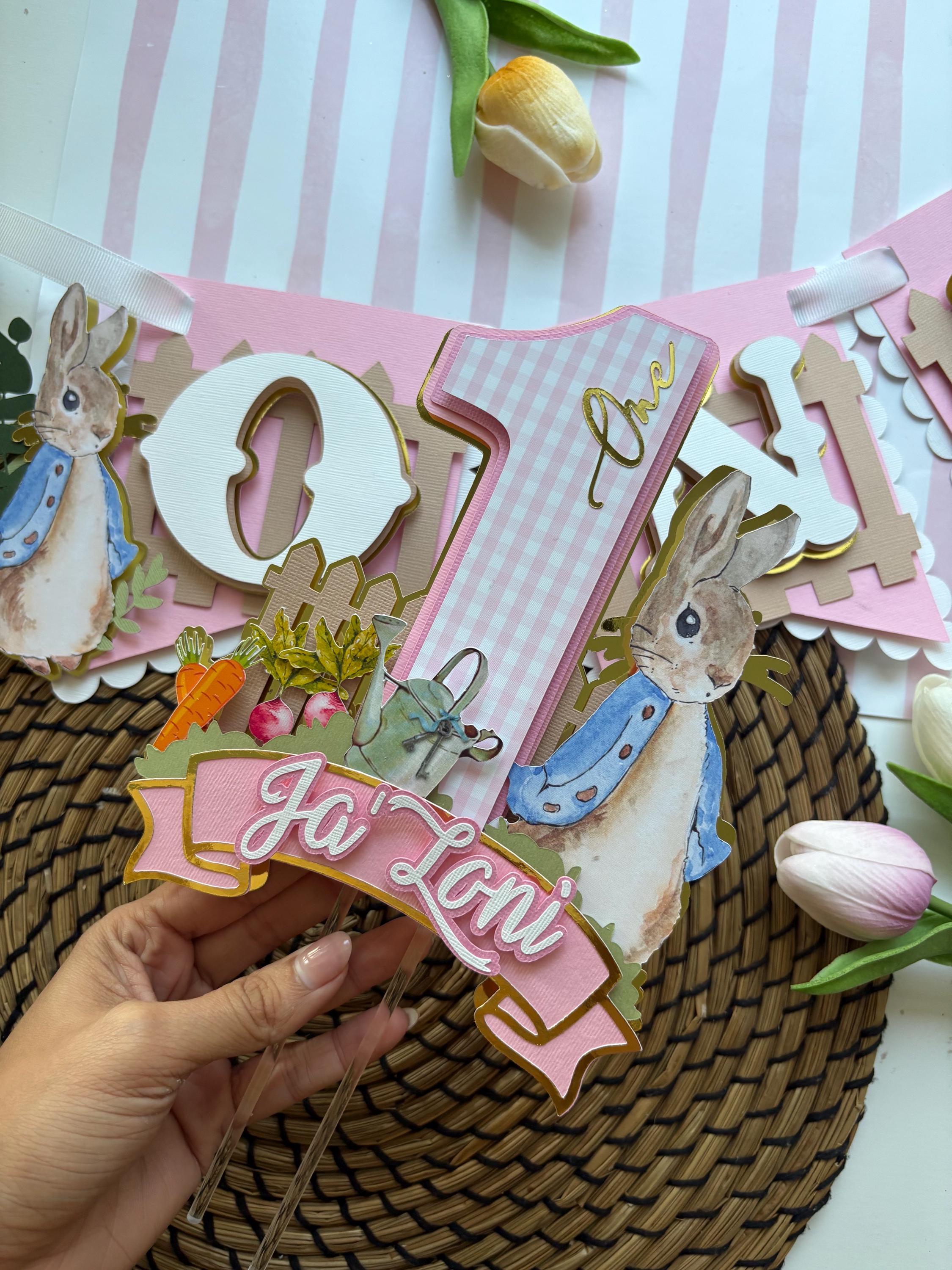 Peter Rabbit Birthday Banner / Peter Rabbit Birthday Theme / Peter ...