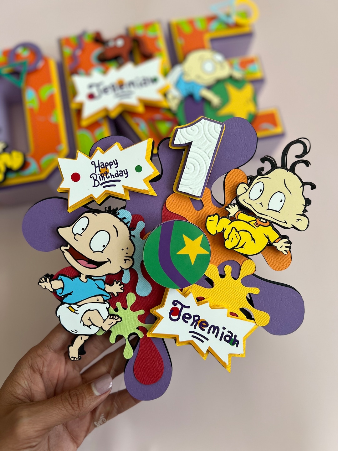Rugrats Cake Topper / Rugrats Centerpiece - Etsy