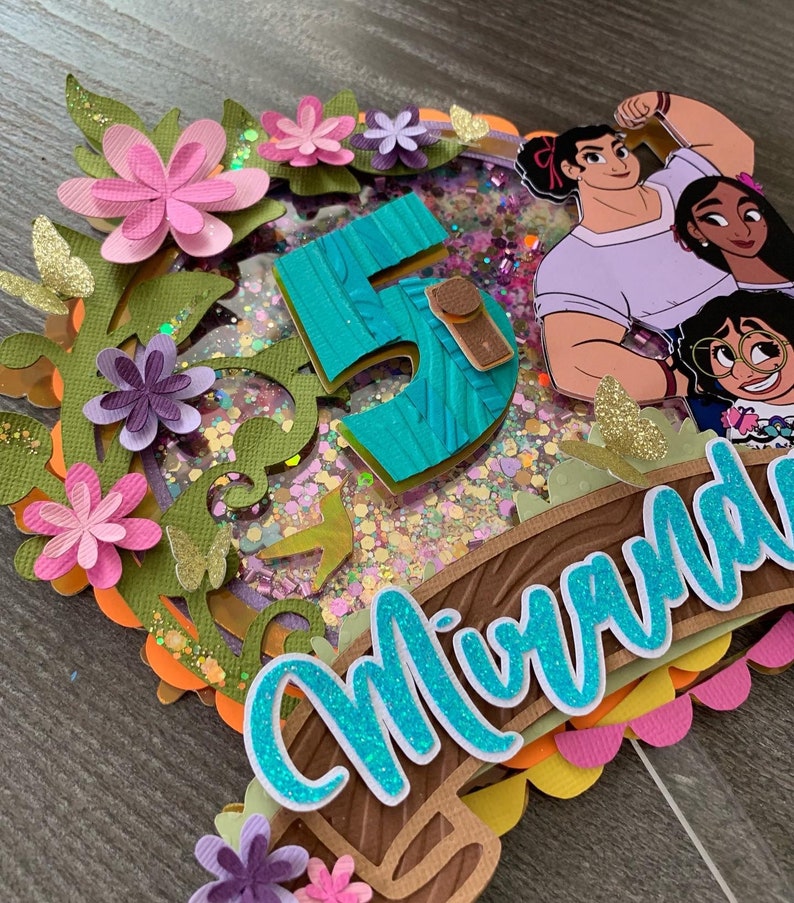 Encanto Cake Topper Encanto Party Decorations Encanto Party Etsy