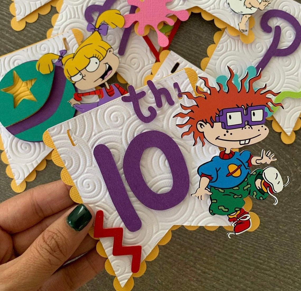 Rugrats High Chair Banner / Rugrats Birthday Banner / Rugrats | Etsy