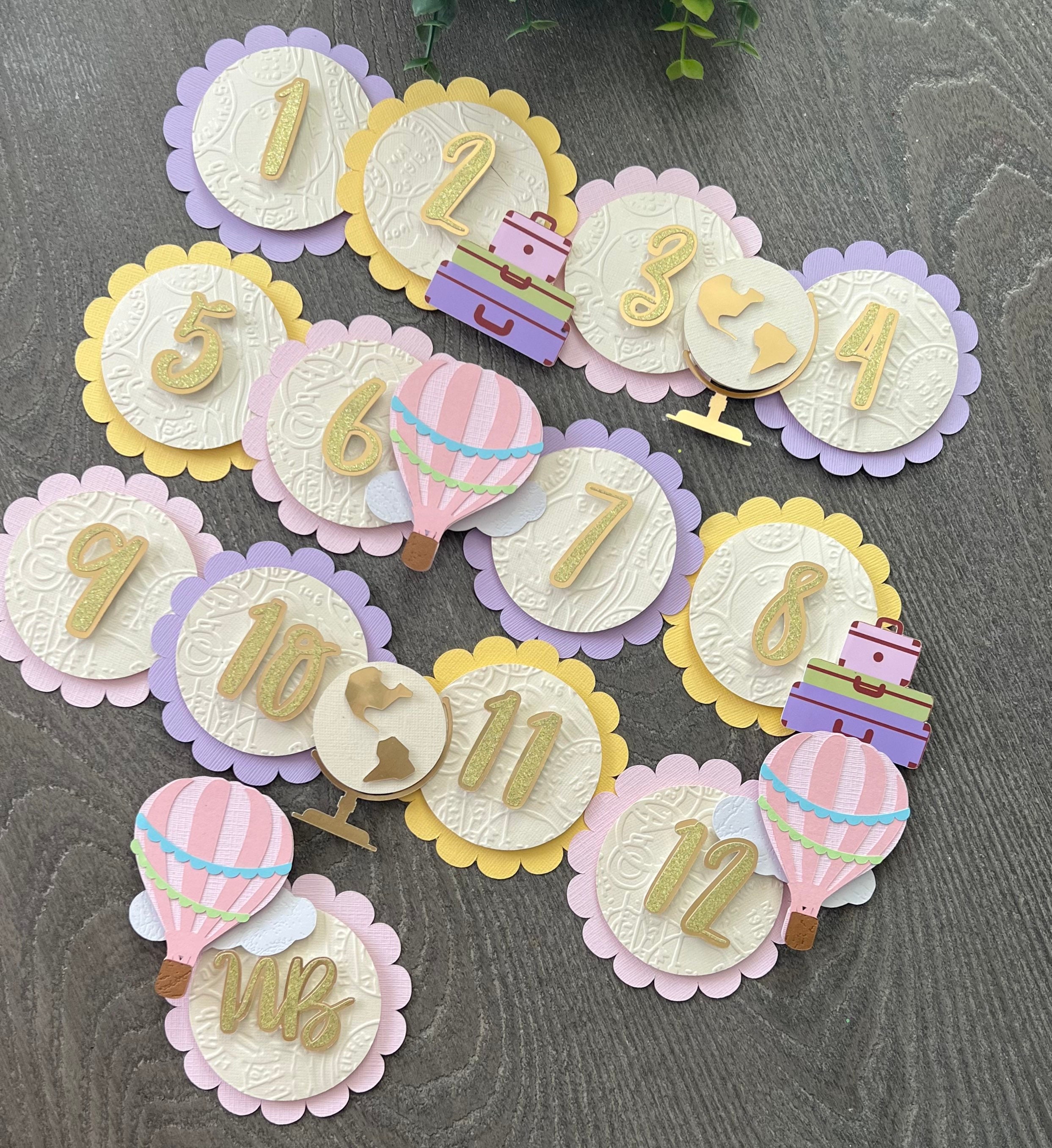 First Adventure Milestone Banner / Travel Party Decor / Travel - Etsy