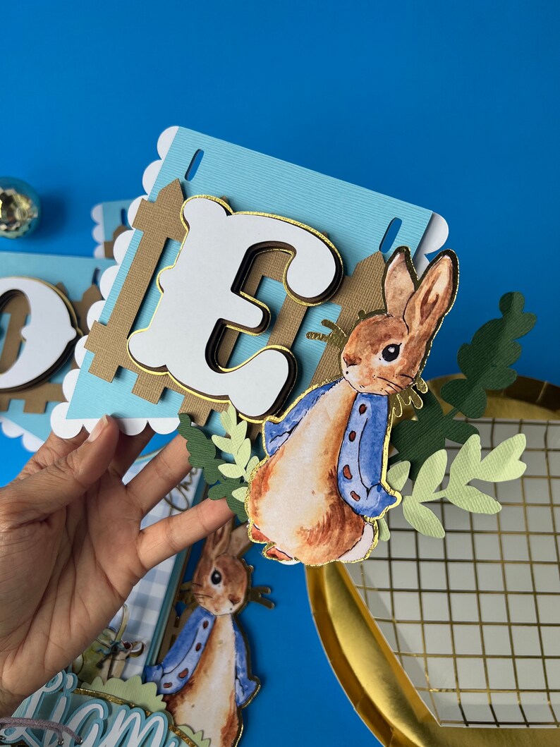 Peter Rabbit Birthday Banner / Peter Rabbit Birthday Theme / Peter ...