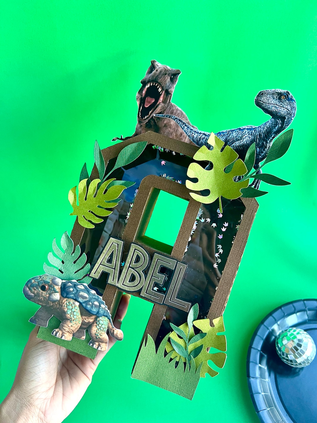 Jurassic World 3D Letters / Jurassic World Birthday Decorations ...