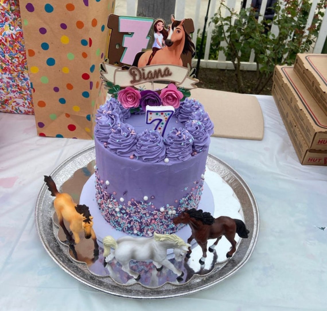 Spirit Riding Free Cake Topper / Spirit Riding Free | Etsy España