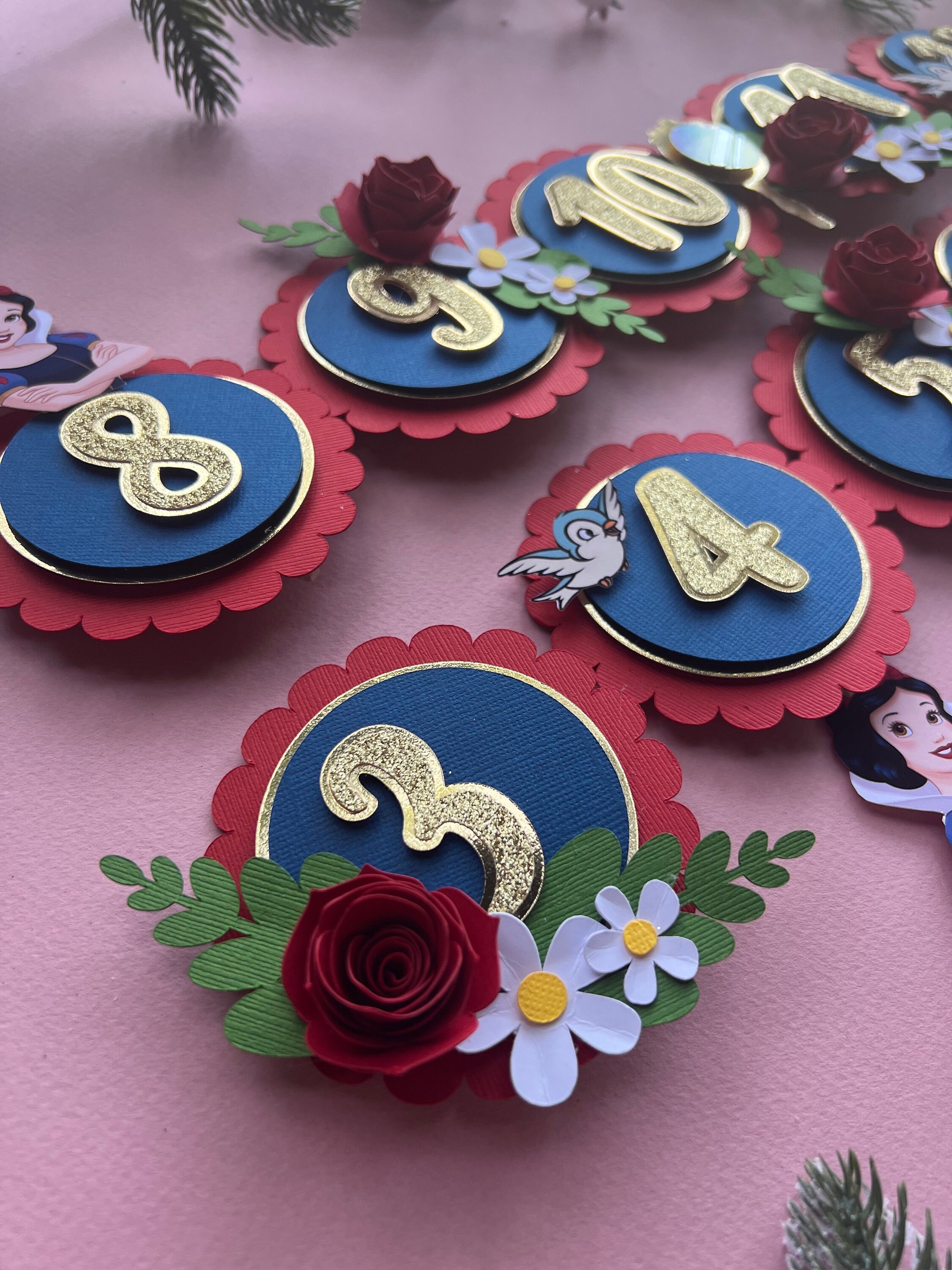 Snow White Milestone Banner / Snow White Banner / Snow White Party ...