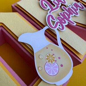 Pink Lemonade 3D Letters/ Pink Lemonade Birthday Decorations/ Pink ...