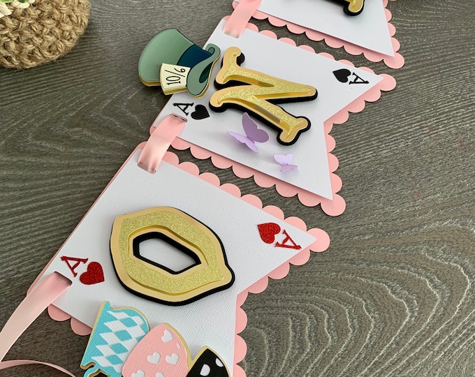 Alice in Wonderland HC Banner / Alice in Wonderland Banner / Alice in ...