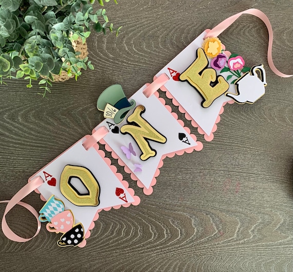Alice in Wonderland HC Banner / Alice in Wonderland Banner / - Etsy