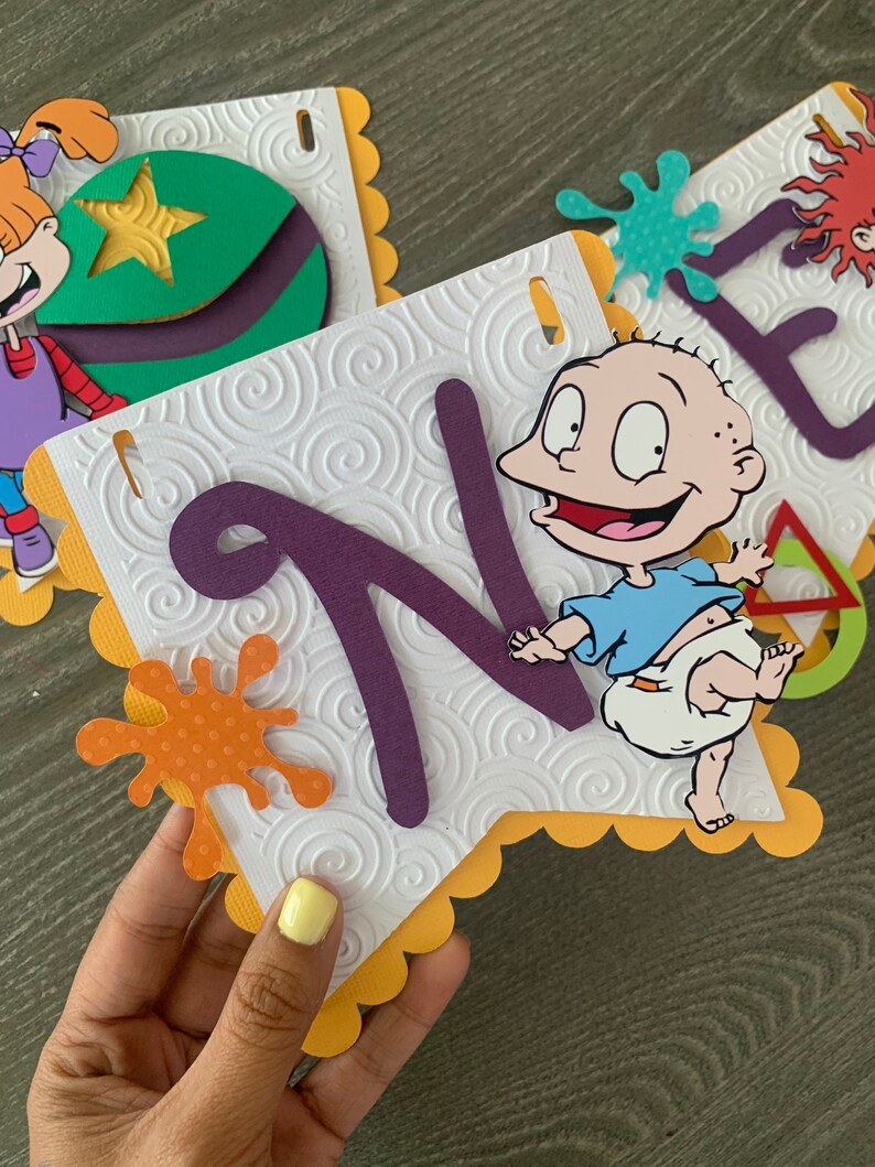 Rugrats High Chair Banner / Rugrats Birthday Banner / Rugrats | Etsy