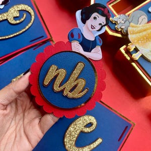 Snow White 3D Letters / Snow White Birthday Decorations / Snow White ...
