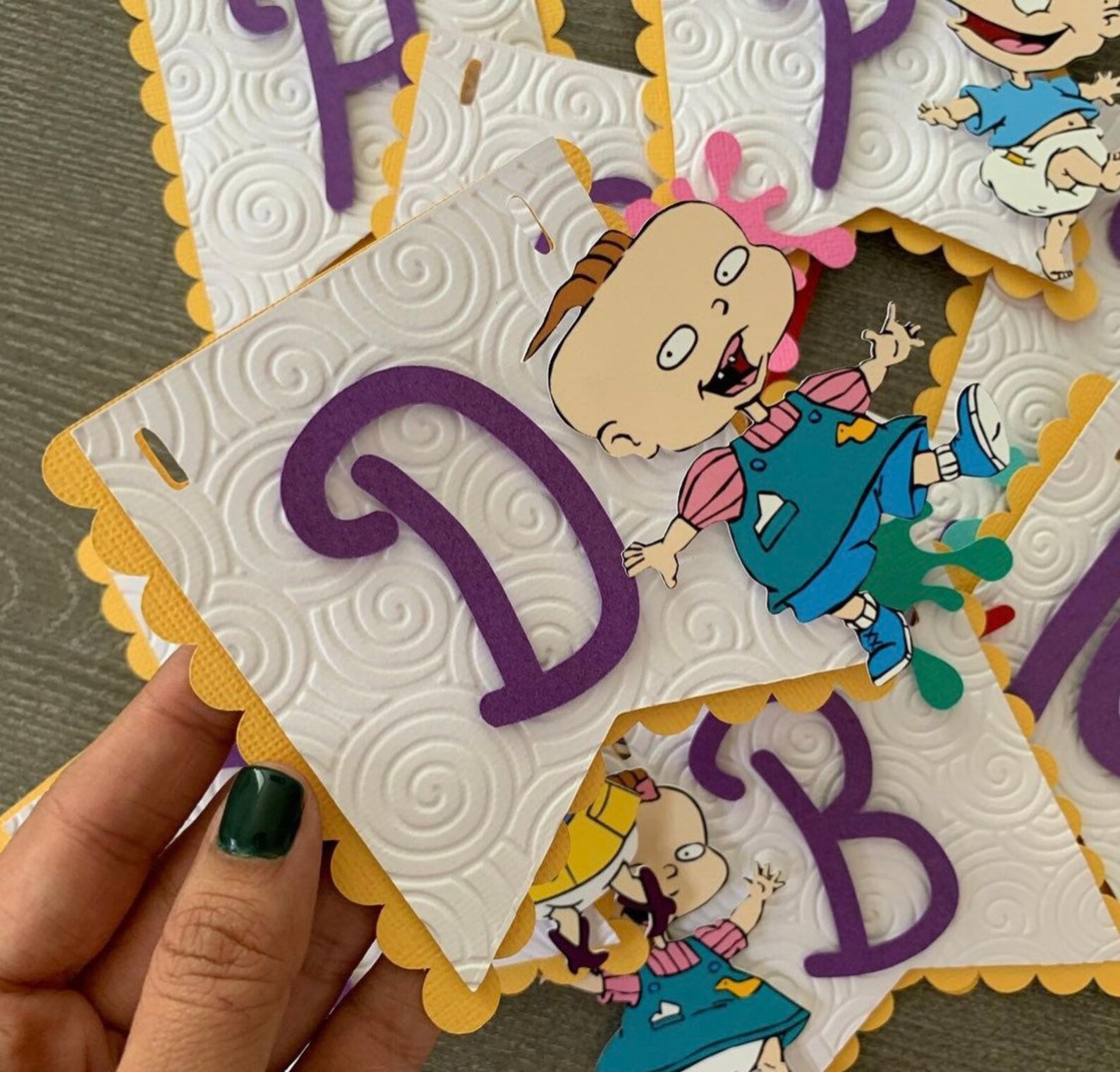 Rugrats High Chair Banner / Rugrats Birthday Banner / Rugrats | Etsy