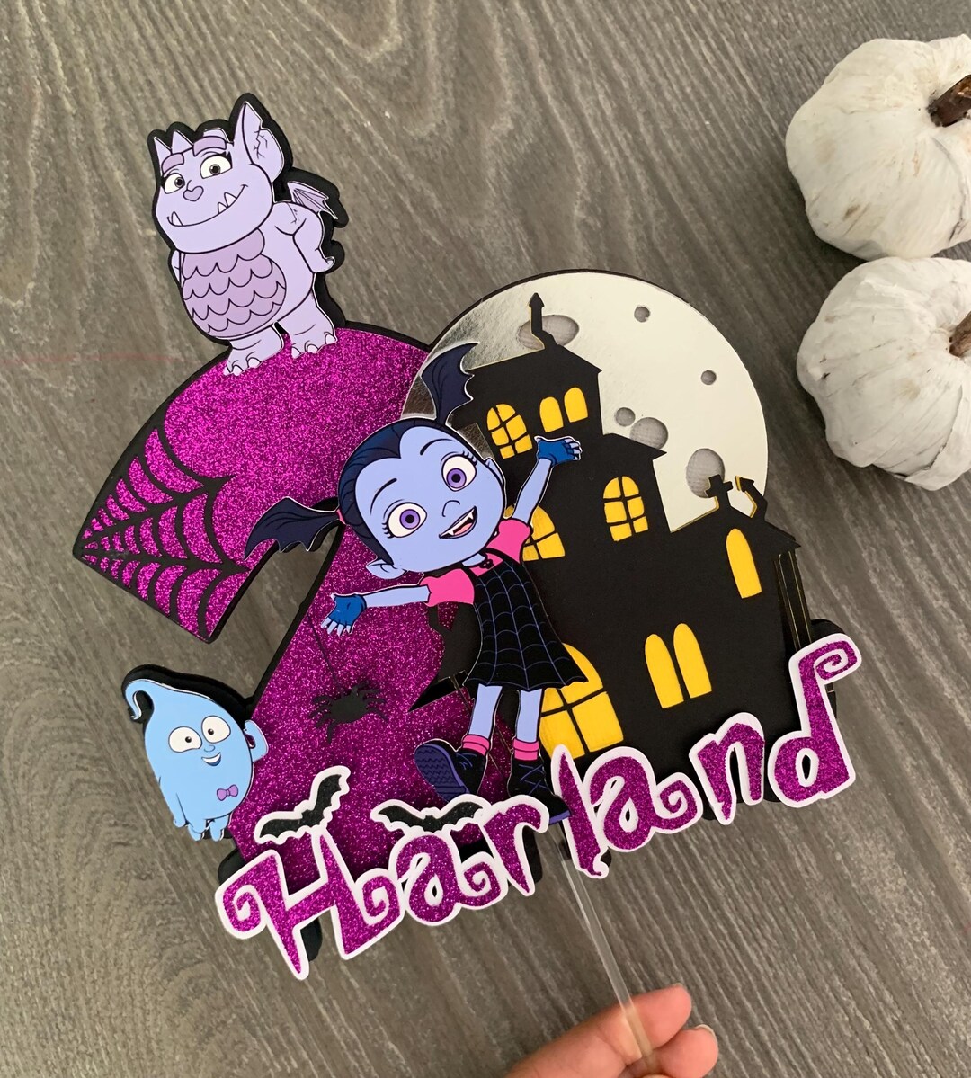 Vampirina Cake Topper / Vampirina Birthday Decor - Etsy