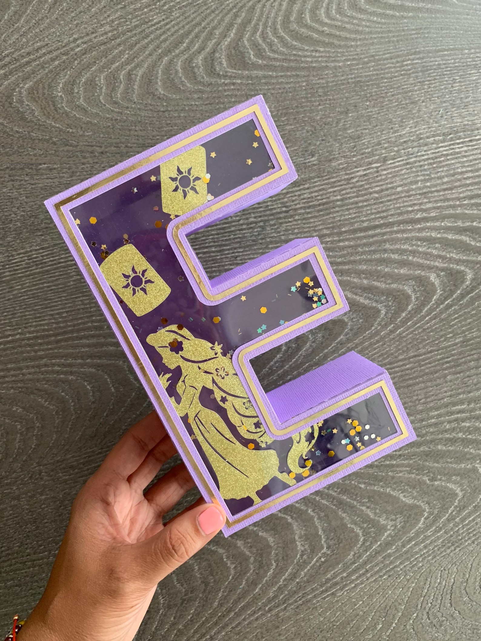 Rapunzel 3D Letter / Rapunzel Birthday Party / Tangled | Etsy