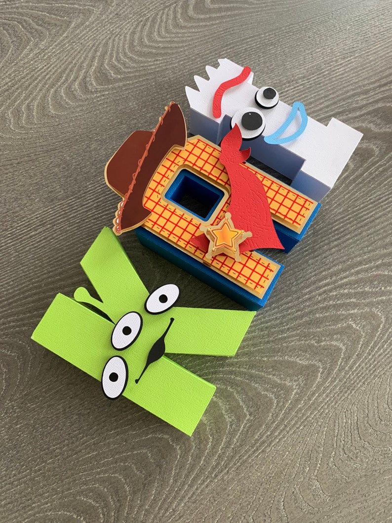 Toy Story 3D Letters / Toy Story Letters / Toy Story Birthday | Etsy