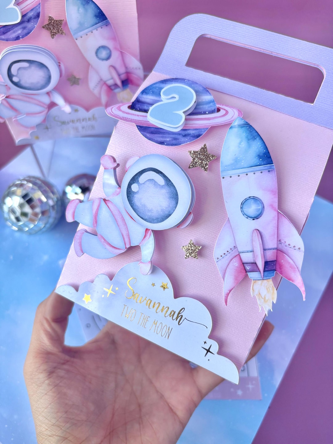 Two the Moon Activity Box / Two the Moon Party Decor / First Trip ...