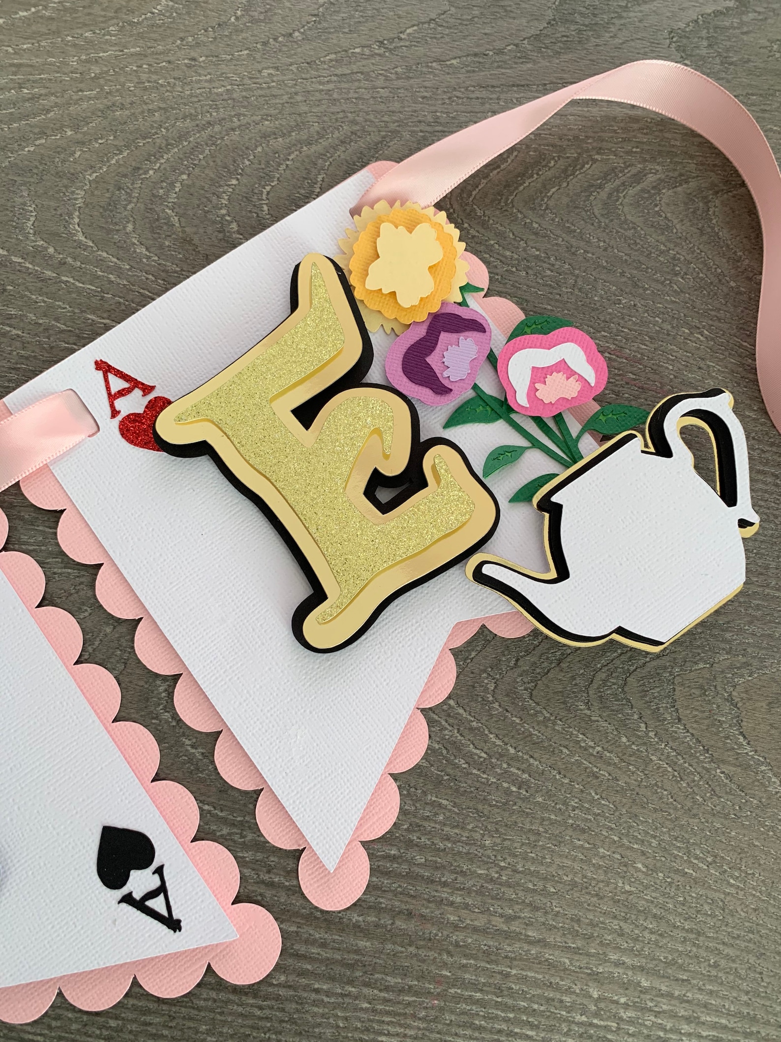 Alice in Wonderland HC Banner / Alice in Wonderland Banner / | Etsy