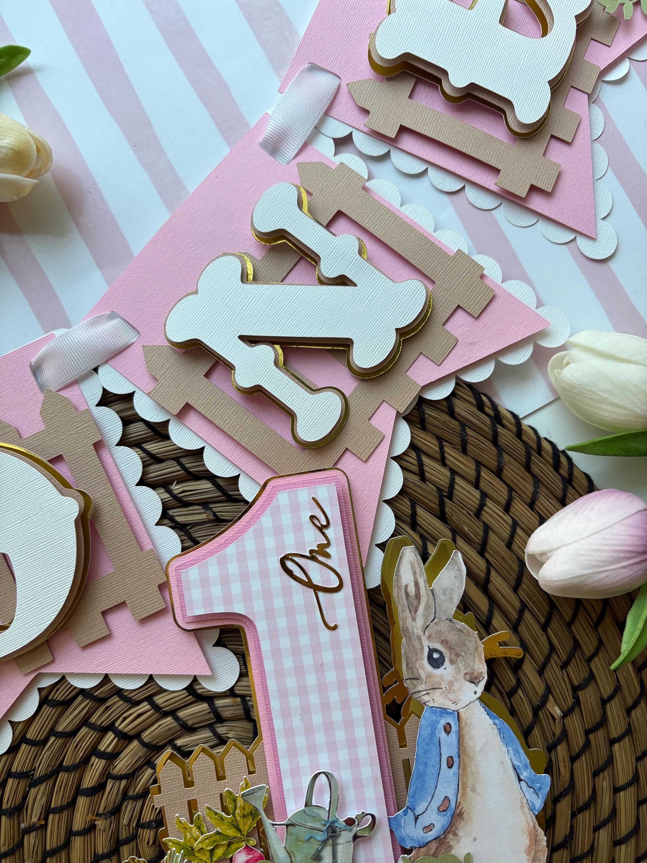 Peter Rabbit Birthday Banner / Peter Rabbit Birthday Theme / Peter ...