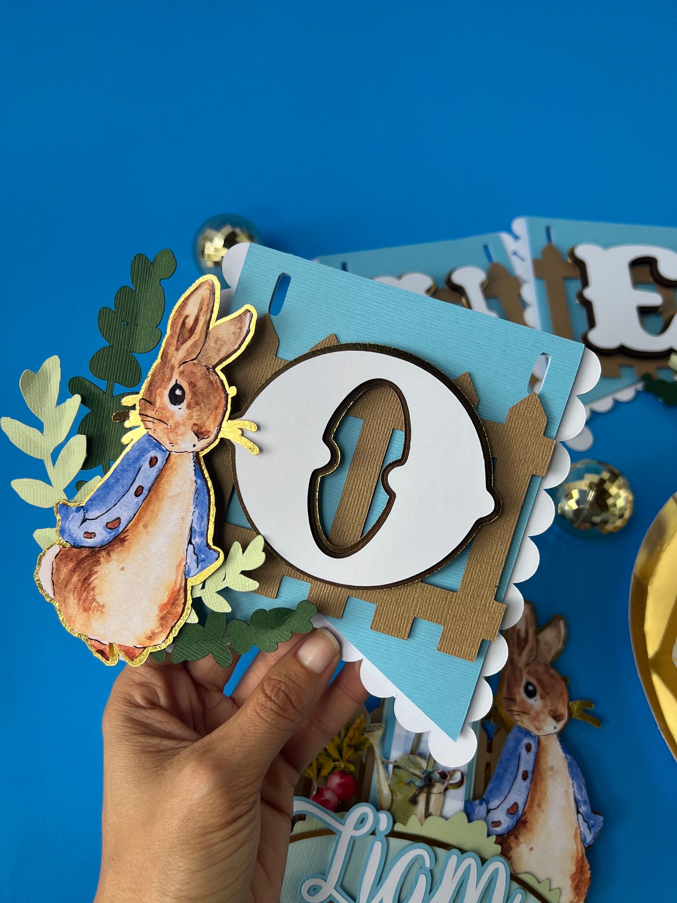 Peter Rabbit Birthday Banner / Peter Rabbit Birthday Theme / Peter ...