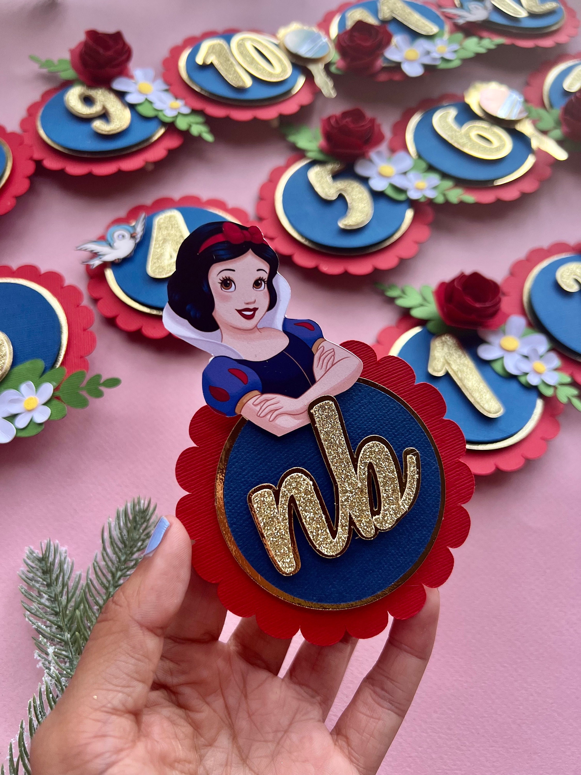 Snow White Milestone Banner / Snow White Banner / Snow White Party ...