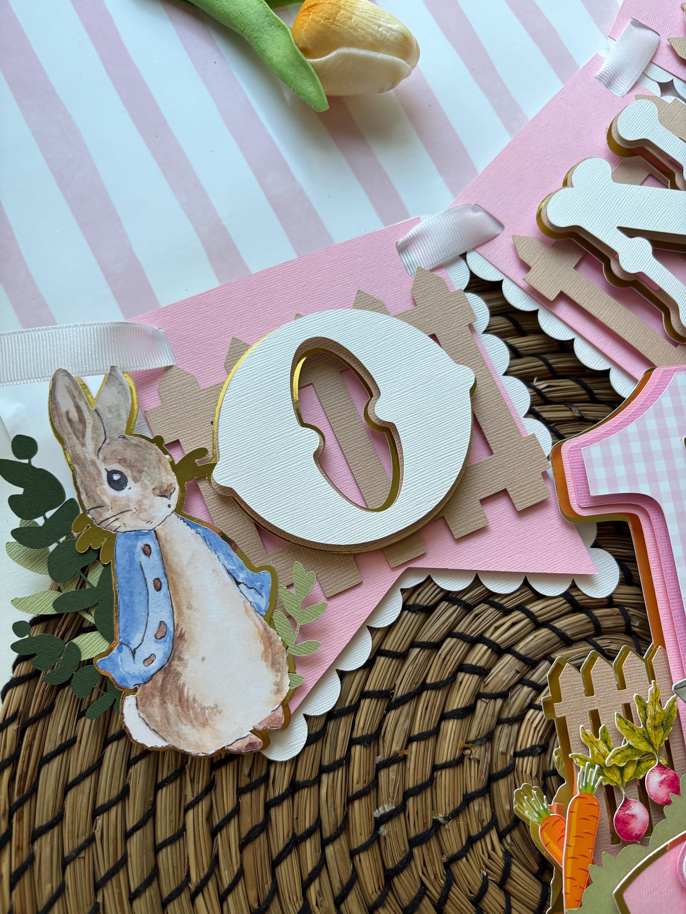 Peter Rabbit Birthday Banner / Peter Rabbit Birthday Theme / Peter ...