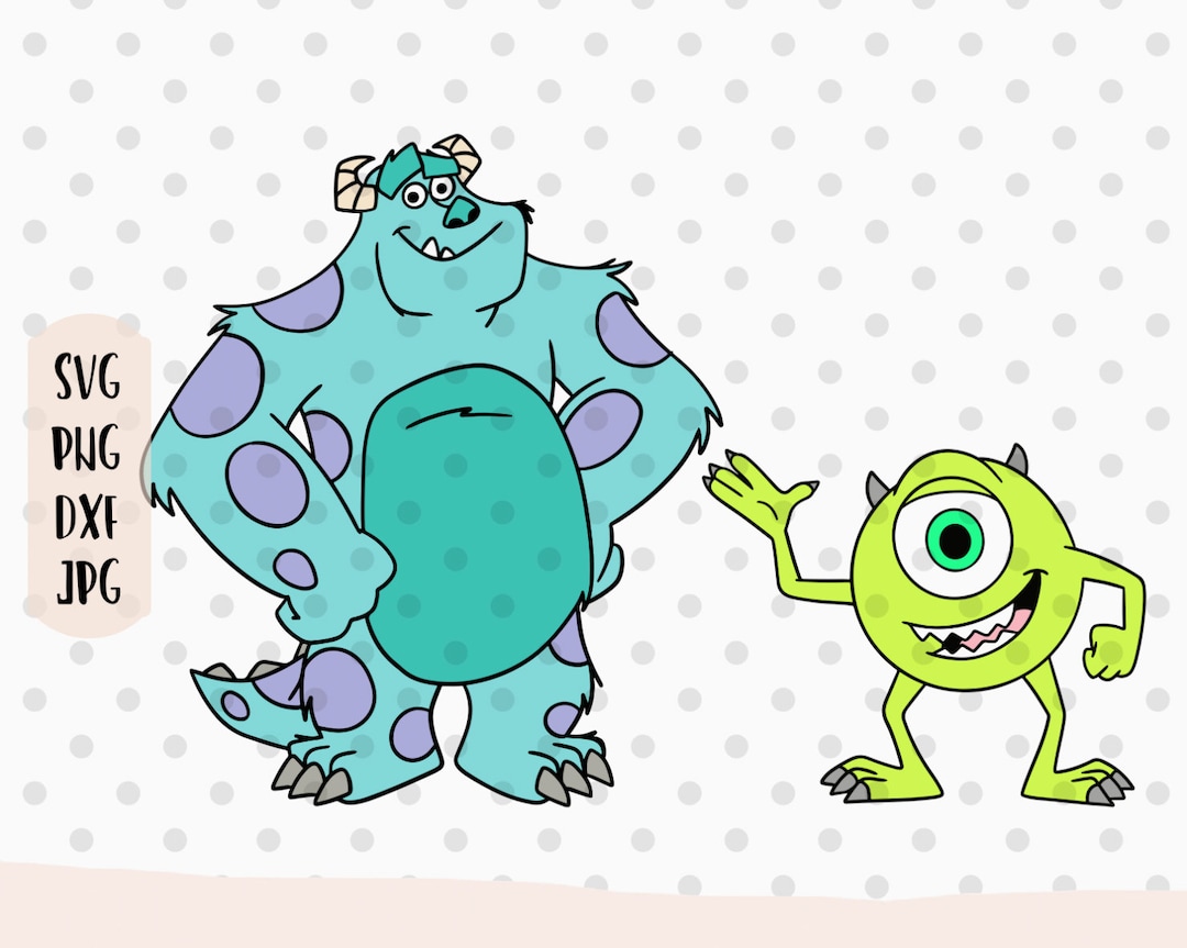 2pcs, Monsters SVG Bundle - Etsy