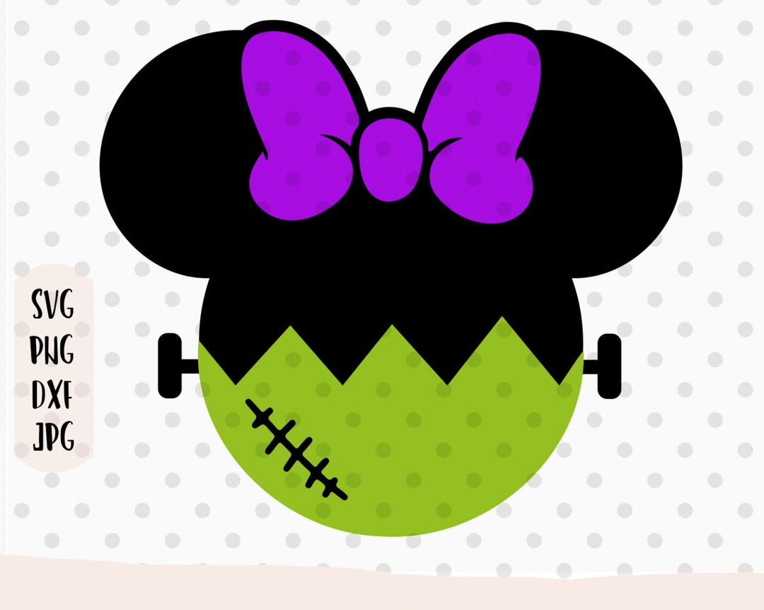 Frankenhead SVG, Mouse Head Svg, Halloween Spider Web Svg, Halloween ...
